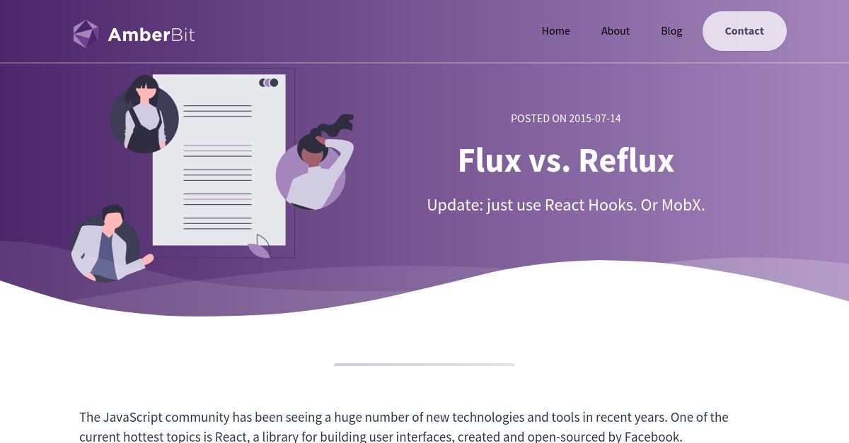 Flux vs. Reflux | AmberBit Sp. z o. o.