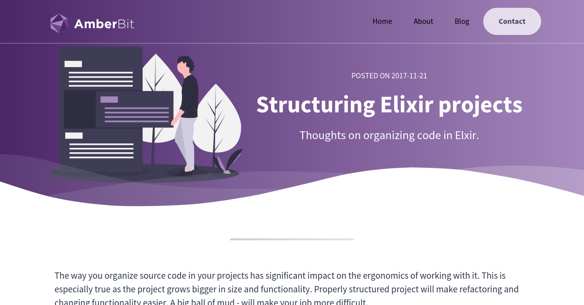 Structuring Elixir projects | AmberBit Sp. z o. o.