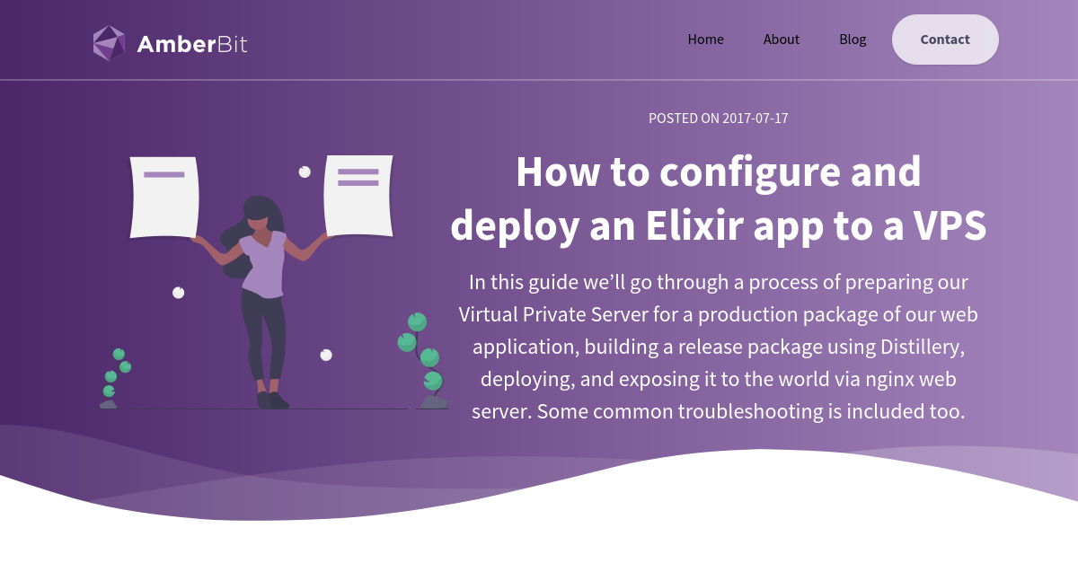 How to configure and deploy an Elixir app to a VPS | AmberBit Sp. z o. o.